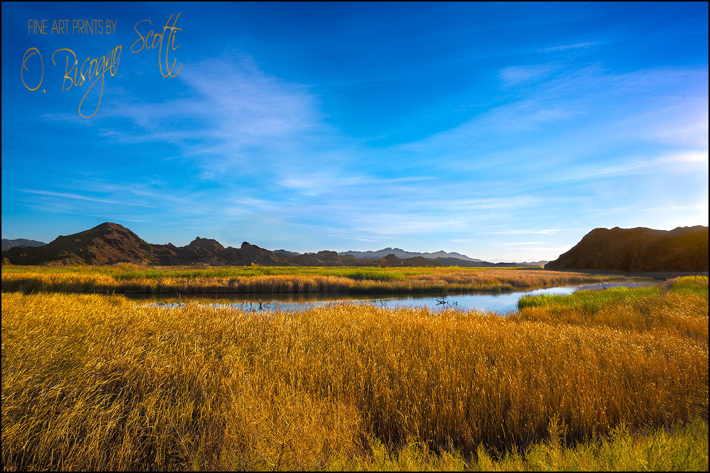 Lower Colorado River at Picacho, California, Photography by O. Bisogno ...